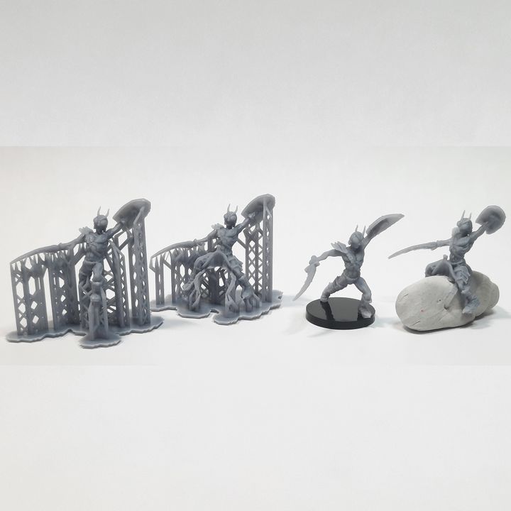 3D Printable InSECT RAIDER Pose 1: Bug-Themed Wasteland Warrior by Dark ...