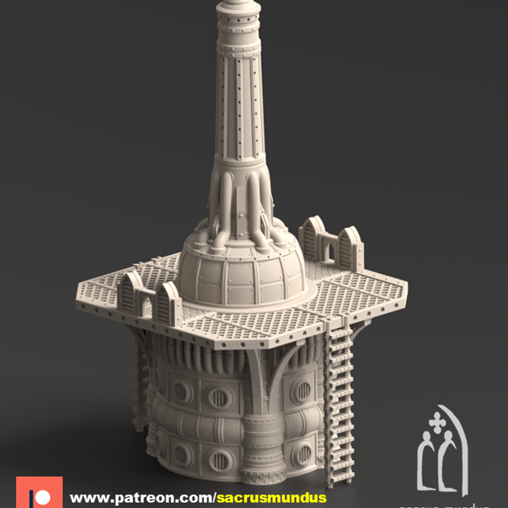 3D Printable Hades Ridge Platforms by Sacrusmundus