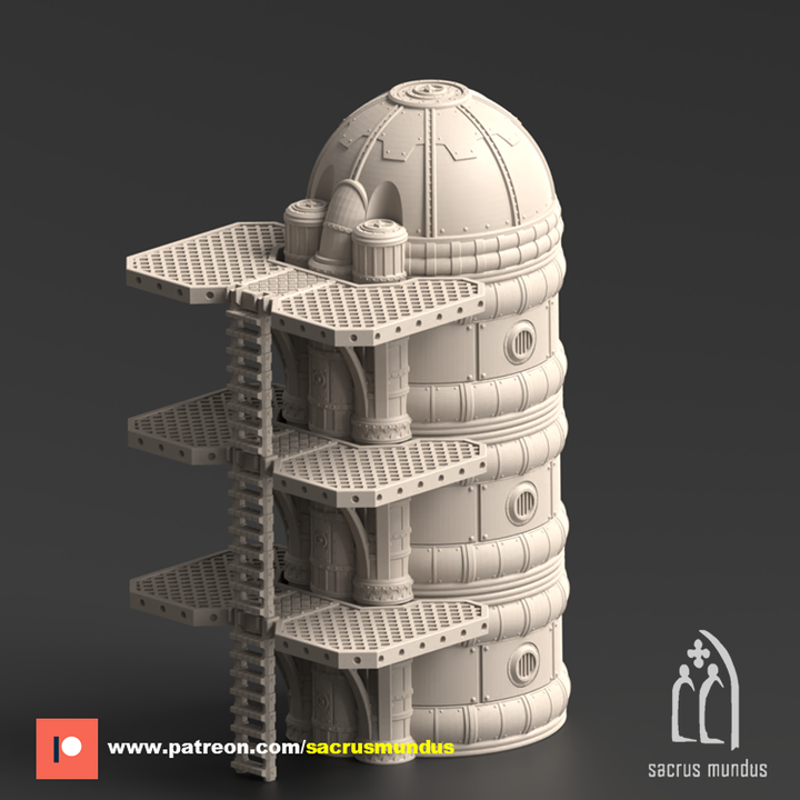 3D Printable Hades Ridge Platforms by Sacrusmundus