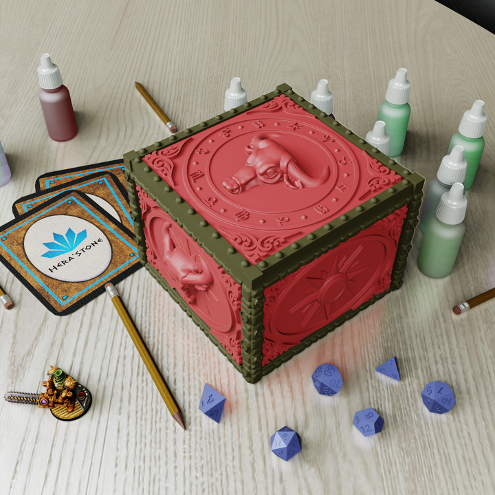 3D Printable Taurus Hera'stone organizer by Crosslances