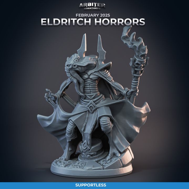 3D Printable Arbiter Miniatures February 2025 Eldritch Horrors ...