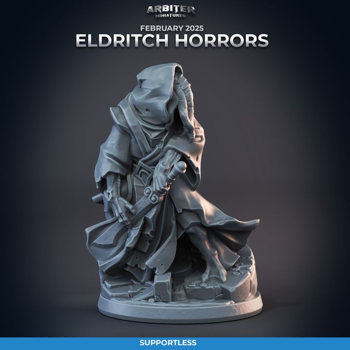 3D Printable Arbiter Miniatures February 2025 Eldritch Horrors ...