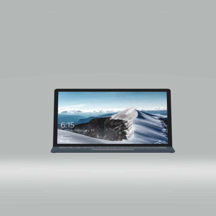 3D Printable 3D Laptop by Aleena Jack