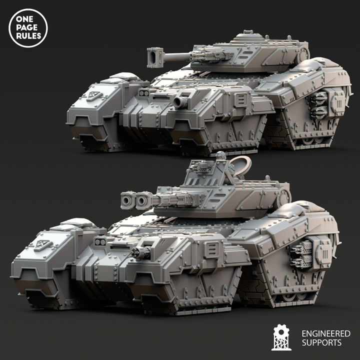 3D Printable Human Defense Force (HDF) - Release #4 by One Page Rules