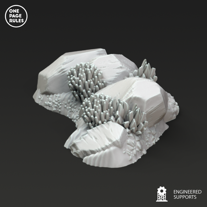 3D Printable Desert Small Terrain by One Page Rules