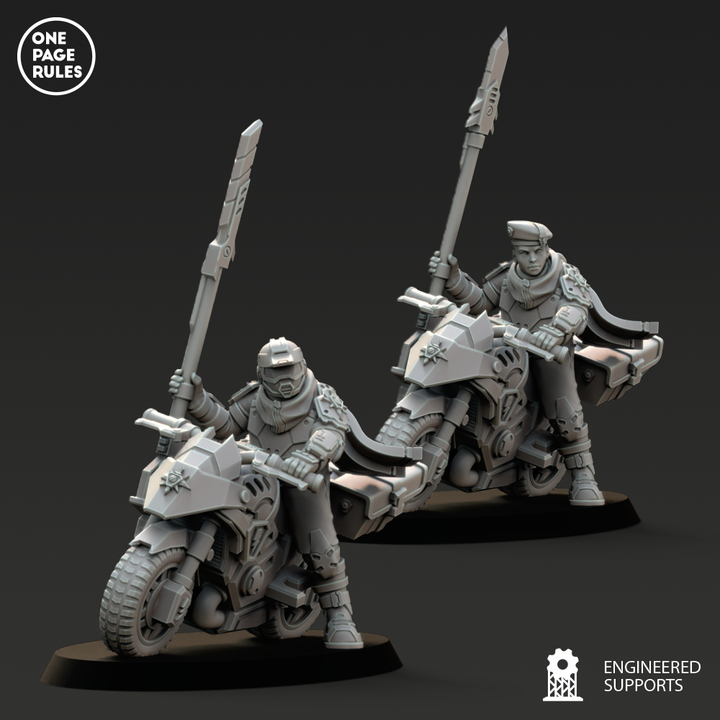 3D Printable Human Defense Force (HDF) - Release #5 by One Page Rules