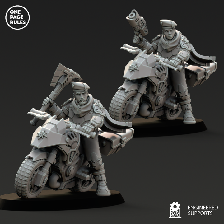 3D Printable Human Defense Force (HDF) - Release #5 by One Page Rules