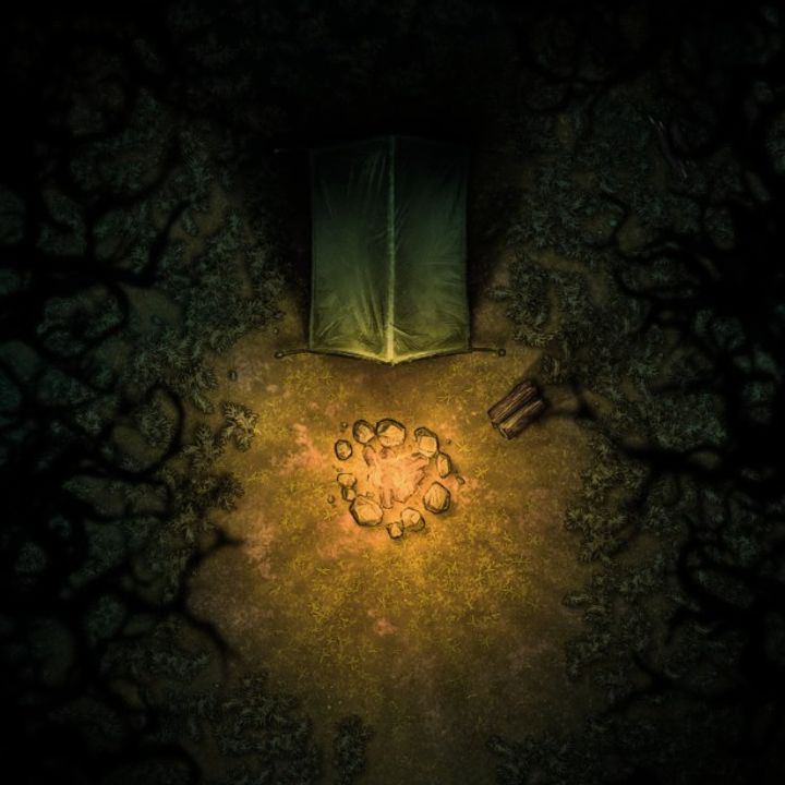 3D Printable Alone Map by Rhasmus Battlemaps