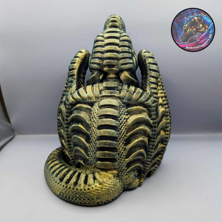 3D Printable Dragon Coin Bank by Kirsten M