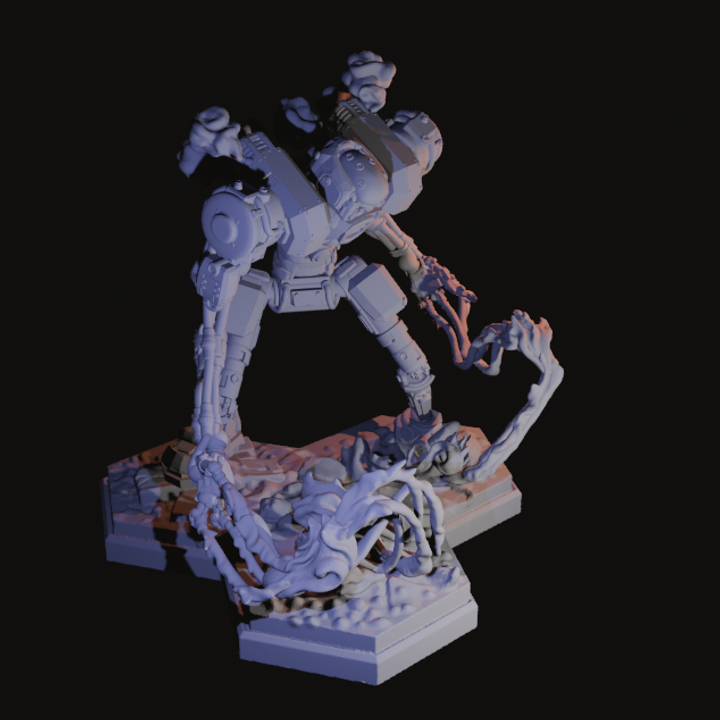 3D Printable LANCER Enkidu by La voie du crane