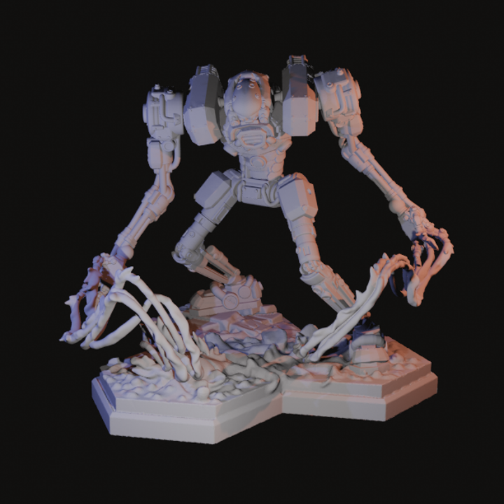 3D Printable LANCER Enkidu by La voie du crane