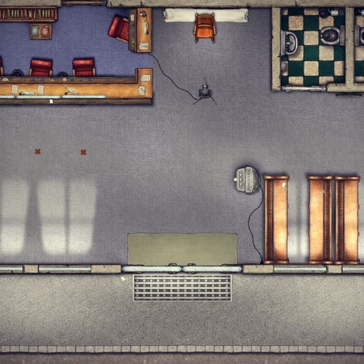 3D Printable DMV Map by Rhasmus Battlemaps