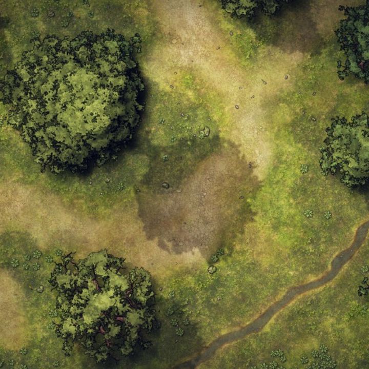 3D Printable Generic Forest by Rhasmus Battlemaps