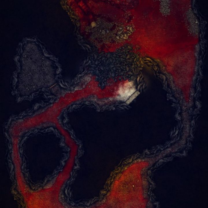 3D Printable The Bloody Complex Map by Rhasmus Battlemaps