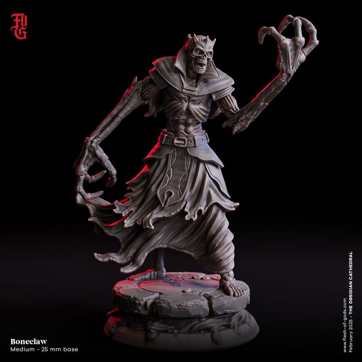 3D Printable Boneclaw by Flesh of Gods