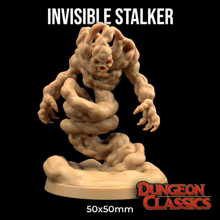 3D Printable Invisible Stalker | PRESUPPORTED | Dungeon Classics by ...