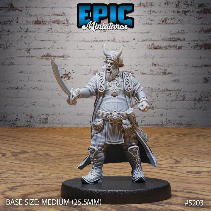 3D Printable Tiefling Merchant Set / Humanoid Oriental Market Trader ...