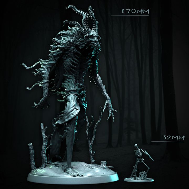3D Printable Ithaqua, Death-Walker by NS Miniatures