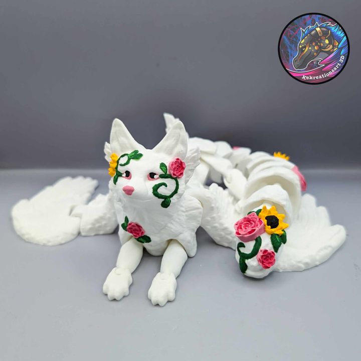 3D Printable Flexi Fae Fox by Kirsten M