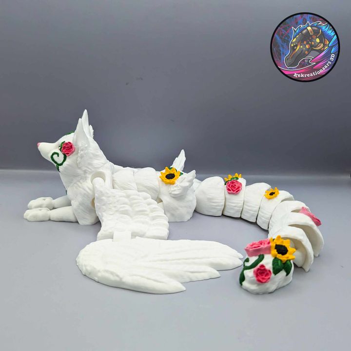 3D Printable Flexi Fae Fox by Kirsten M