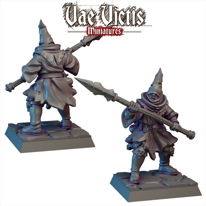 3D Printable [FEBRUARY 2025 RELEASE] Cultists [PRE-SUPPORTED] by Vae ...