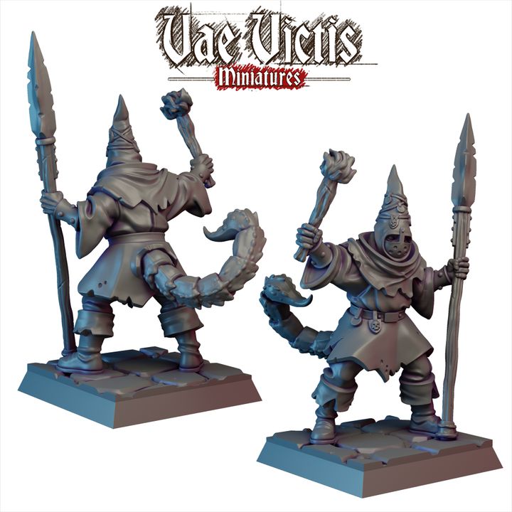 3D Printable [FEBRUARY 2025 RELEASE] Cultists [PRE-SUPPORTED] by Vae ...