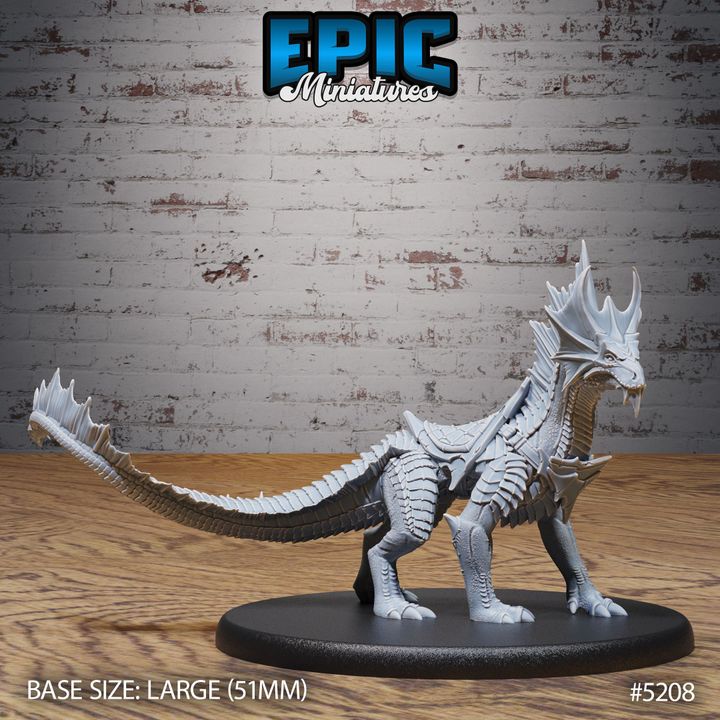 3D Printable Guard Drake Brass / Legendary Dragon / Mountain Monster ...