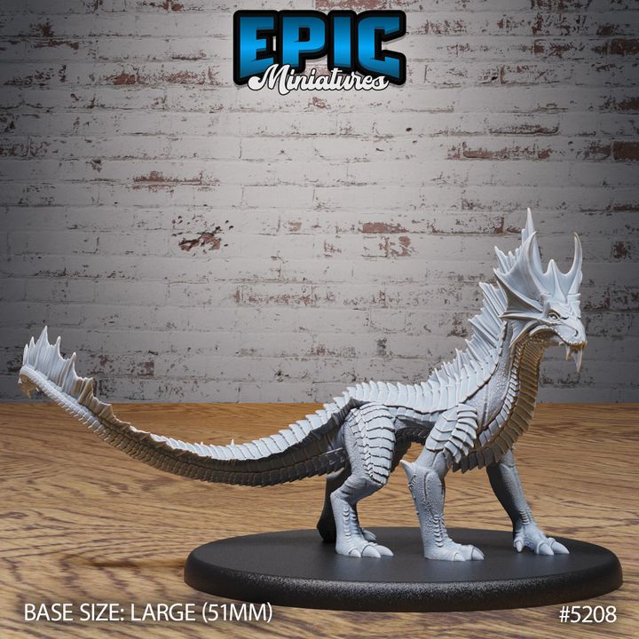 3D Printable Guard Drake Brass / Legendary Dragon / Mountain Monster ...