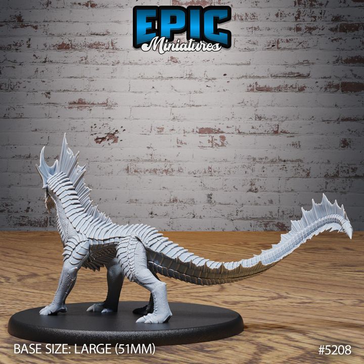 3D Printable Guard Drake Brass / Legendary Dragon / Mountain Monster ...