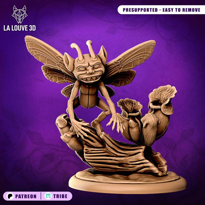 3D Printable Pixie 2 by La Louve 3D