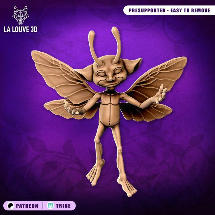 3D Printable Pixie 3 by La Louve 3D