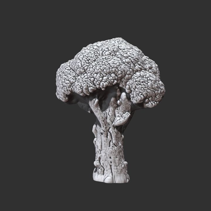 3D Printable Brine Pool Trees and Shrubs by Sculpting George
