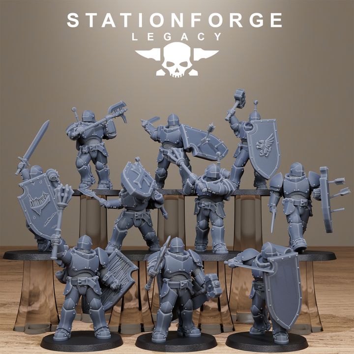 3D Printable Solaris Infantry by StationForge Legacy