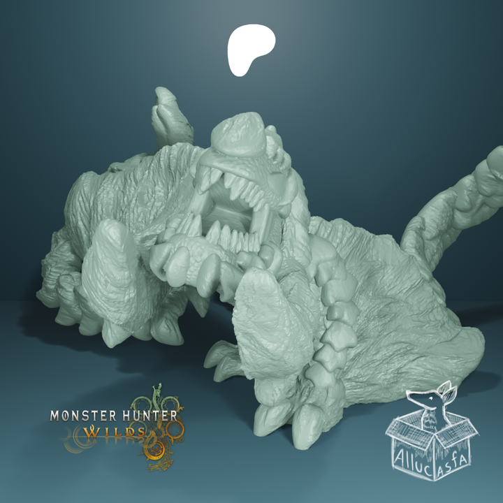 3D Printable Arkveld :: Monster Hunter Wilds by Allucasfa