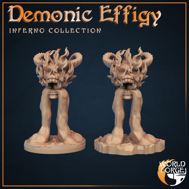 3D Printable The Inferno Collection by World Forge Miniatures