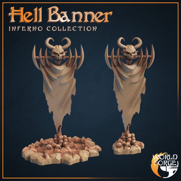 3D Printable The Inferno Collection by World Forge Miniatures