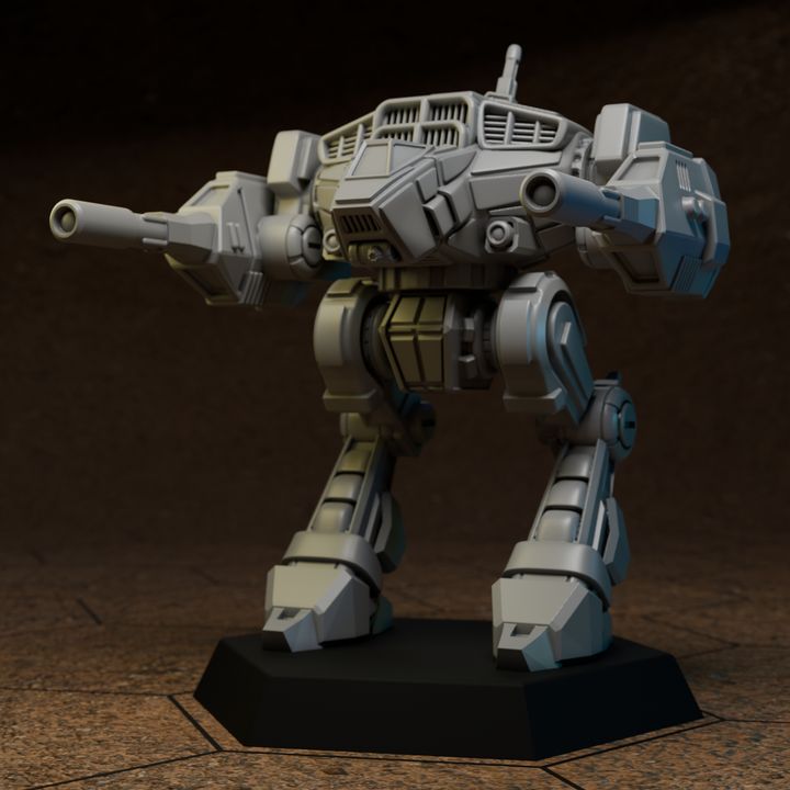 3D Printable Sha Yu for American Mecha by Salvage Drop