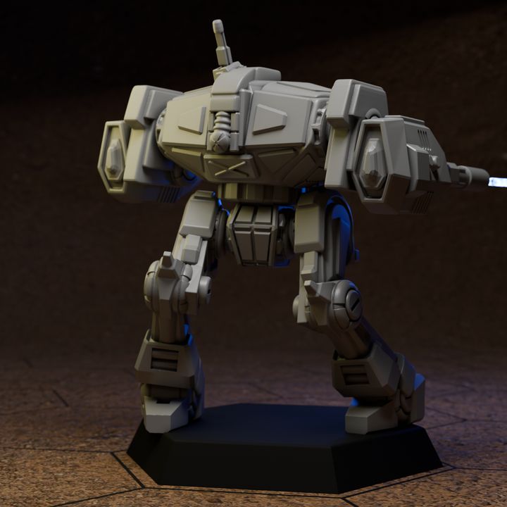 3D Printable Sha Yu for American Mecha by Salvage Drop