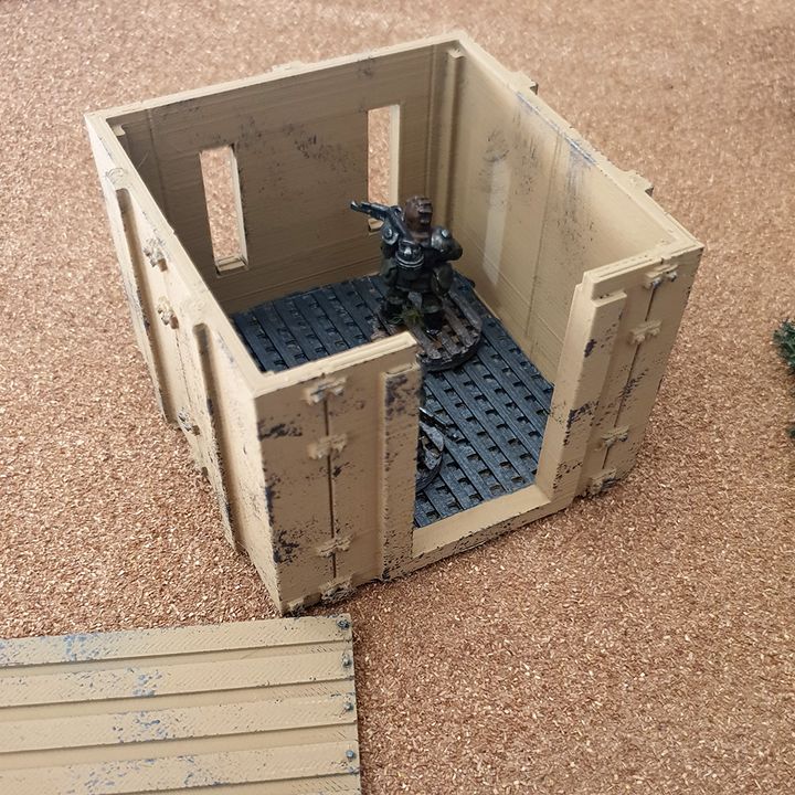 3D Printable Fortified Outpost by Culverin Models