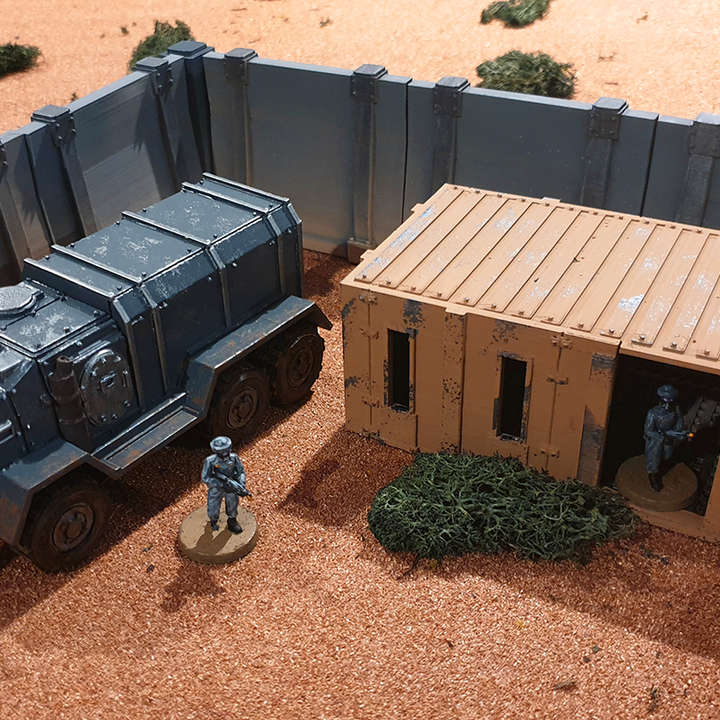 3D Printable Fortified Outpost by Culverin Models