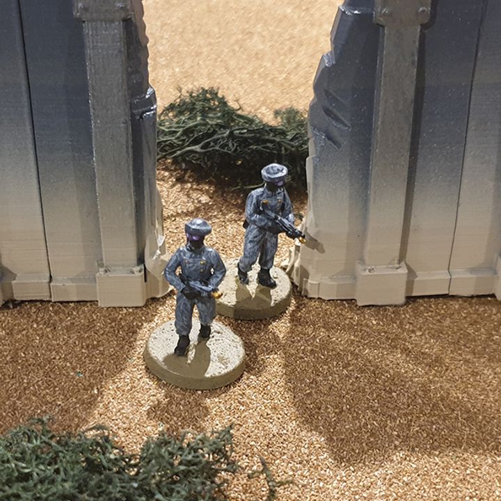 3D Printable Fortified Outpost by Culverin Models