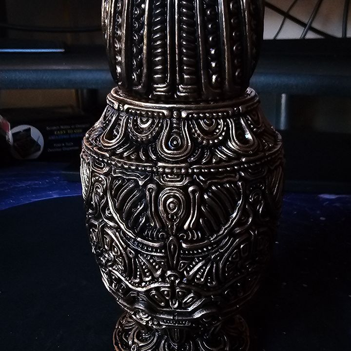 3D Printable Horus coptic jar by Zane Rogers