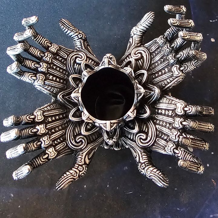 3D Printable Hand pen holder by Zane Rogers