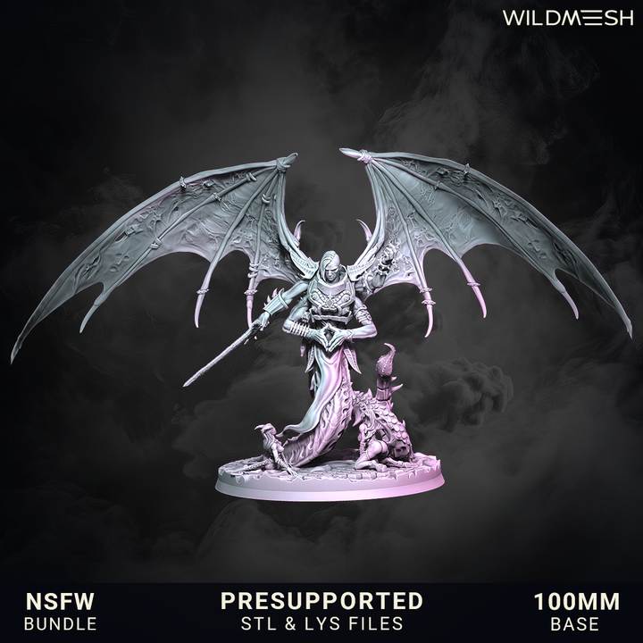 3D Printable Chaos Excess - Caligula Avatar of Vice Champion of Excess ...