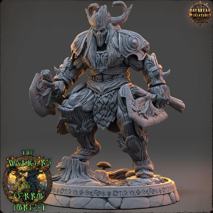 3D Printable Vaelith Duskborne - The Walkers of Ferro Forest by ...