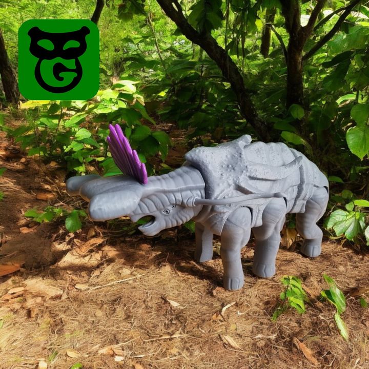 3D Printable Hammerhead Titanothere (Avatar) Fan-Art by Boby Green ...