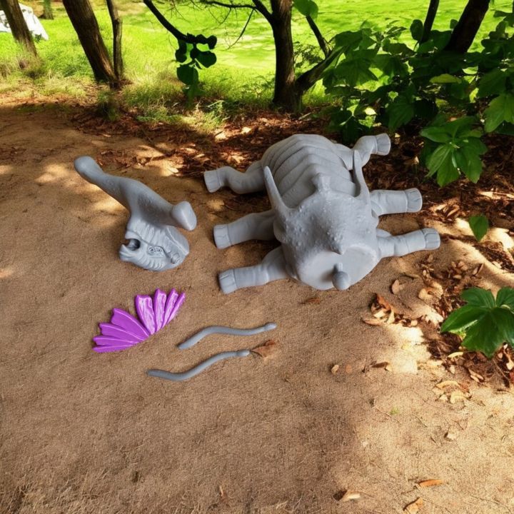 3D Printable Hammerhead Titanothere (Avatar) Fan-Art by Boby Green ...