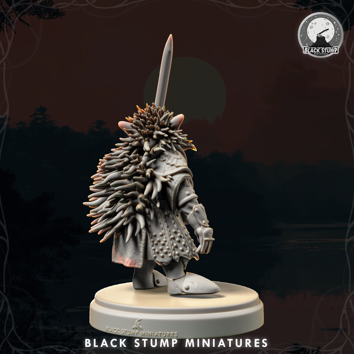 3D Printable Patchy Bears-Iron, Furzey Fighter + 5E Stats + Shadowdark ...