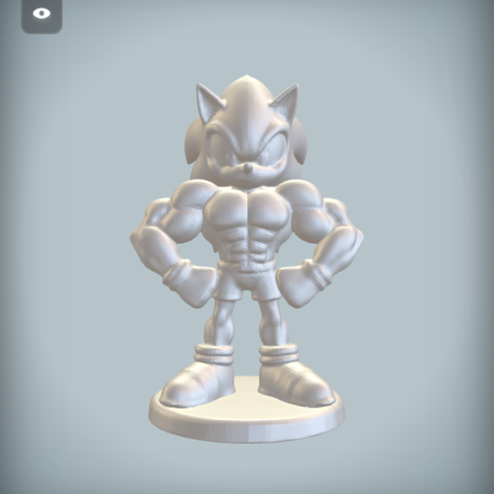 3D Printable Chibi Muscle Speedster – 3D Printable STL Figure – Fan Art ...