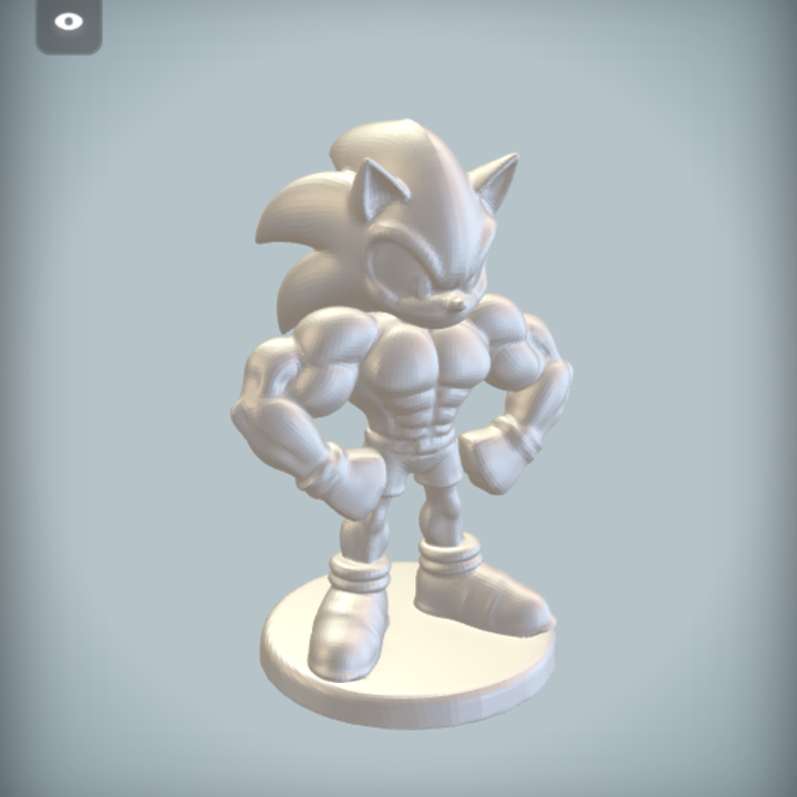 3D Printable Chibi Muscle Speedster – 3D Printable STL Figure – Fan Art ...